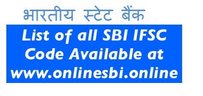 SBI IFSC Code List - Bank Gyan - Get Information About Banks